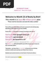 Squatober Study Guide | PDF