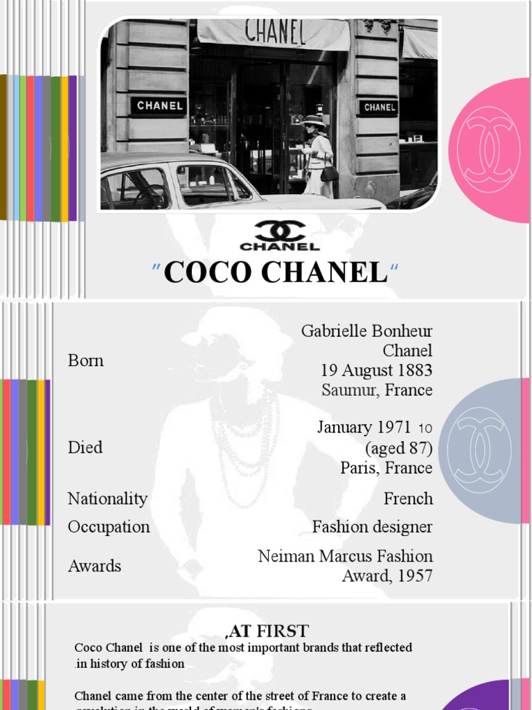 Coco Chanel - The Fashion Icon Who Revolutionized Women's Fashion | PDF