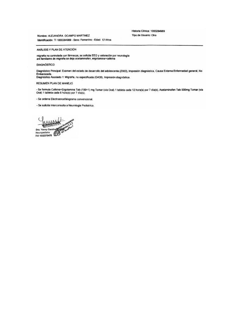 Resumen Medico | PDF