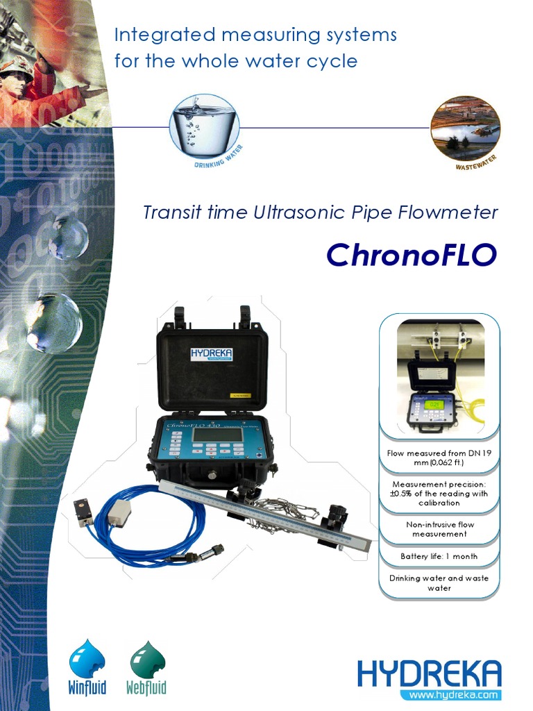 Chronoflo: Integrated Measuring Systems For The Whole Water Cycle | PDF ...