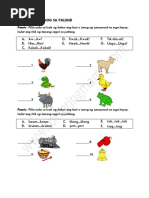 ESP Grade 1 2nd Quarter Worksheets | PDF