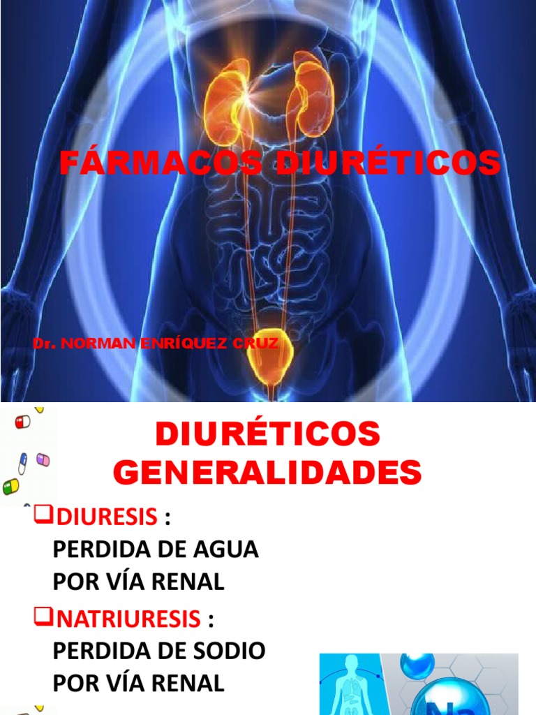 Farmacología de Fármacos Diuréticos | PDF | Potasio | Dieta y nutrición
