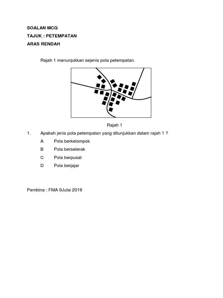 Soalan MCQ | PDF