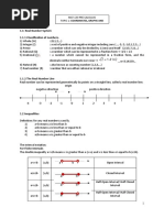 Math Handout (Basic Algebra Rules) PDF | PDF | Multiplication | Numbers