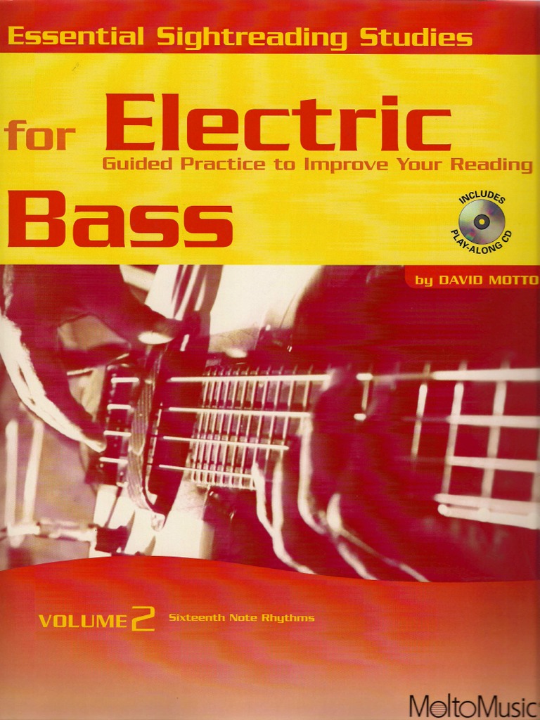 Essential Sight Reading Studies For Electric Bass 2 | PDF