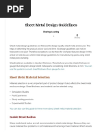 Sheetmetal Design Interview Questions | PDF | Sheet Metal | Building ...