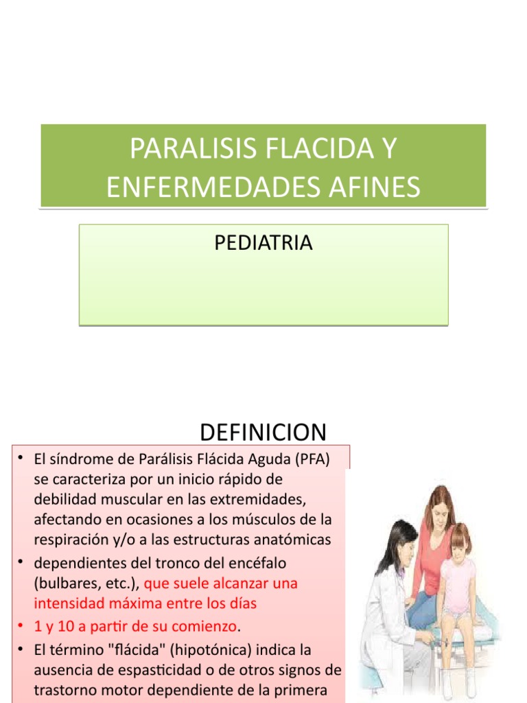 Paralisis Flacida y Enfermedades Afines | PDF | Especialidades Medicas ...