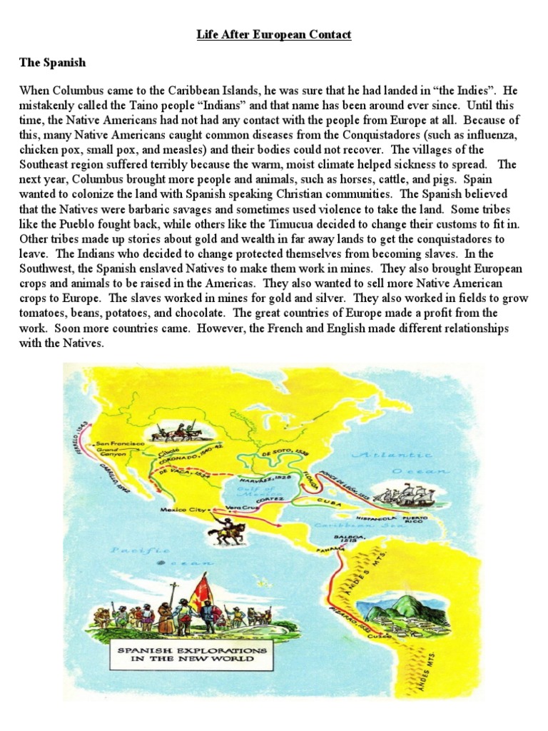 7 Life After European Contact | PDF | New France | Fur Trade
