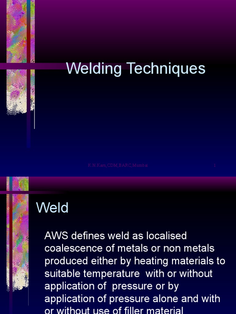 Techniques of Welding | PDF | Welding | Construction