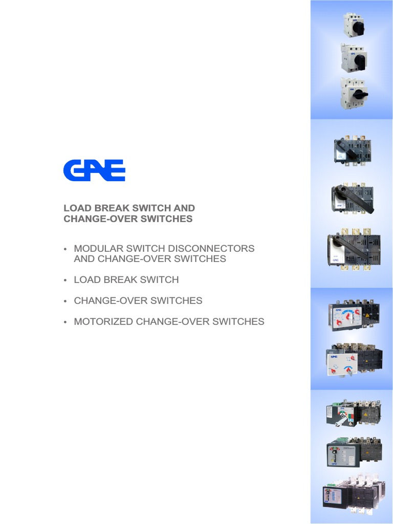 Load Breaker Switch Catalog43 | PDF | Switch | Electric Power