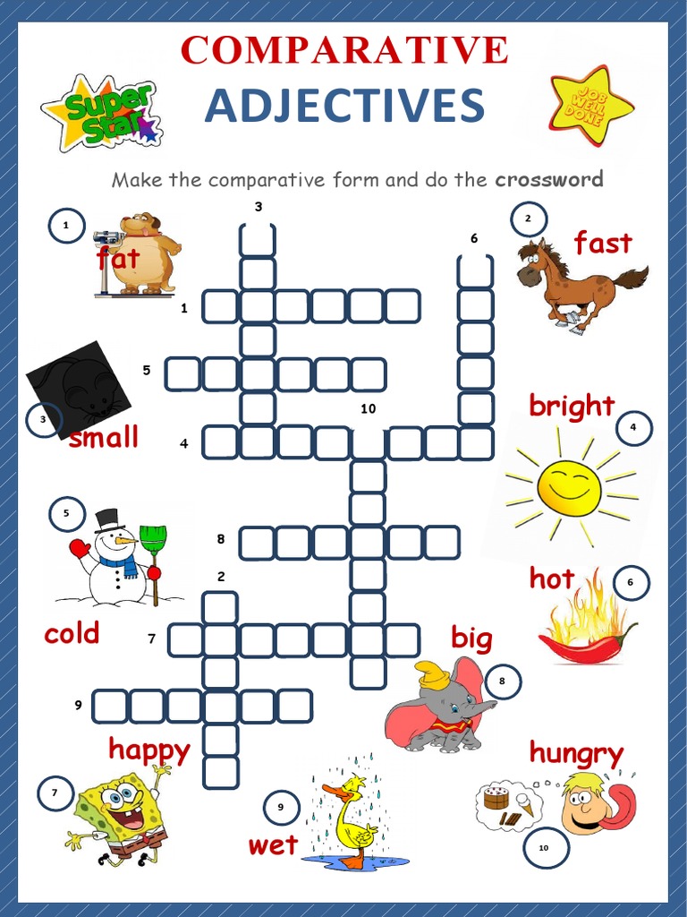 Comparative Adjctives Icebreakers | PDF