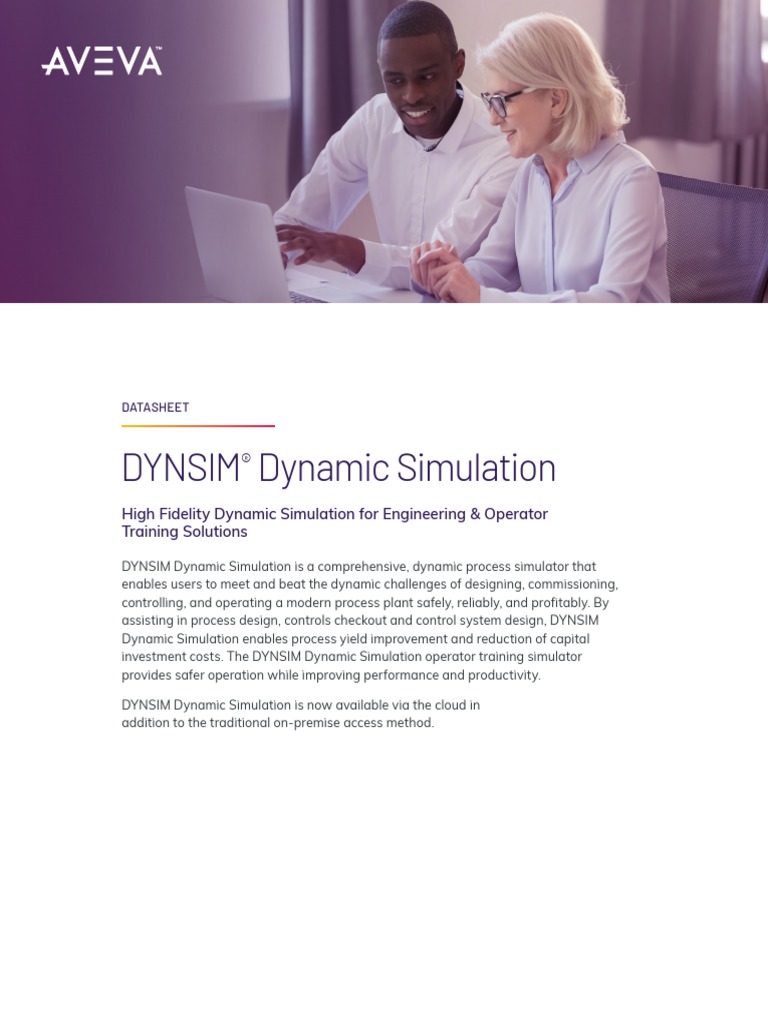 Dynsim Dynamic Simulation: High Fidelity Dynamic Simulation For Engineering & Operator Training ...