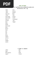 Verb Patterns List PDF | PDF | Verb