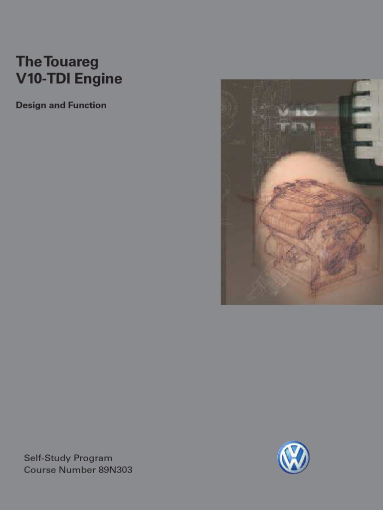VW Touareg, Phaeton V10 TDI Engine | PDF | Piston | Engines