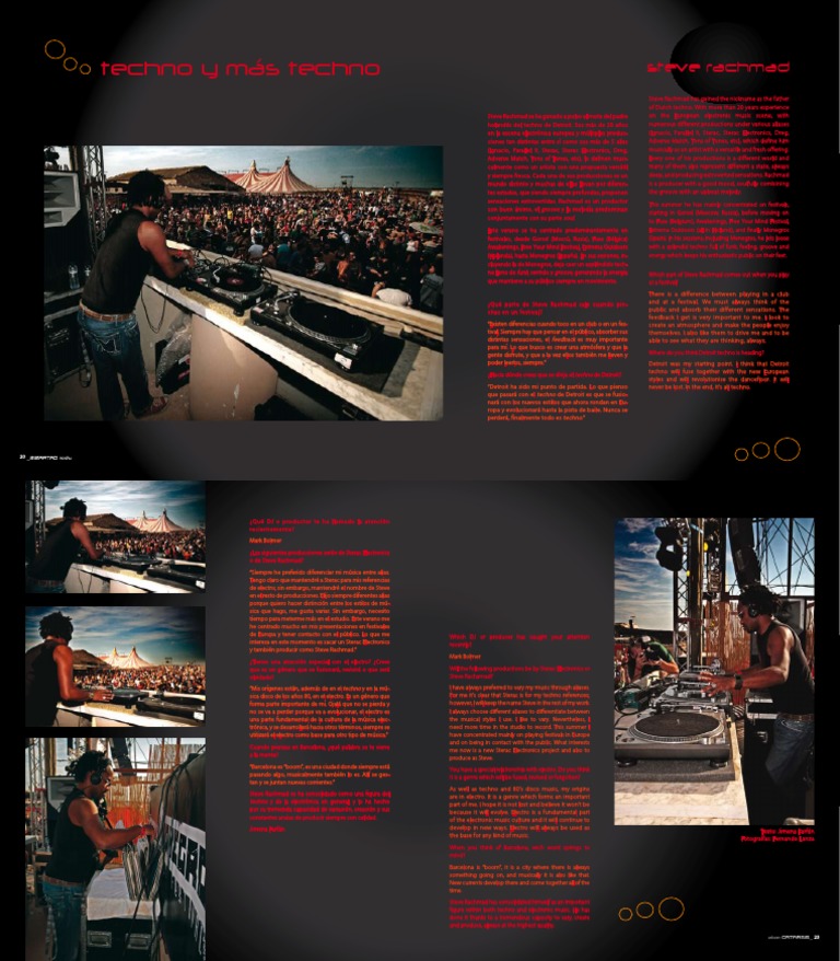 Techno y Más Techno: Steve Rachmad | PDF | Electronic Music | Musical ...