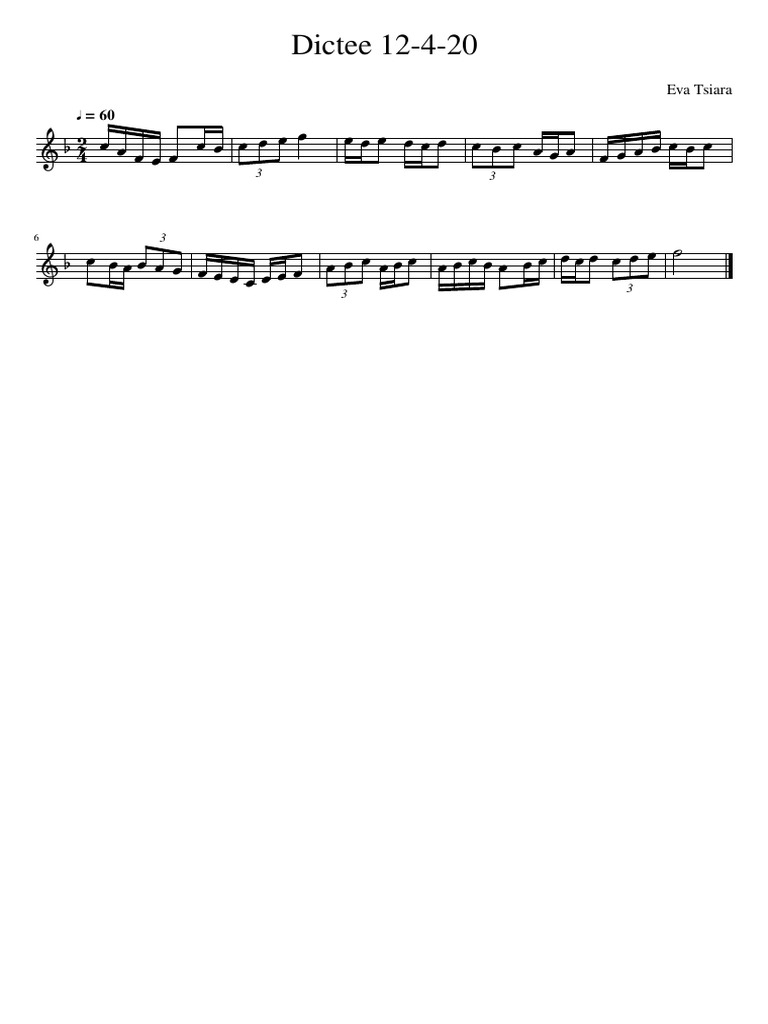 Dictee 12-4-20 PDF | PDF