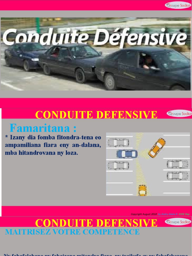 Conduite Défensive | PDF