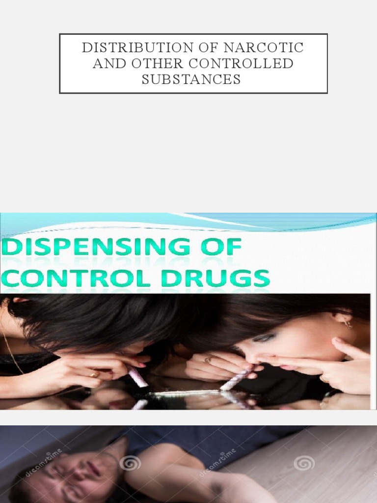 Regulation and Scheduling of Controlled Substances According to the ...