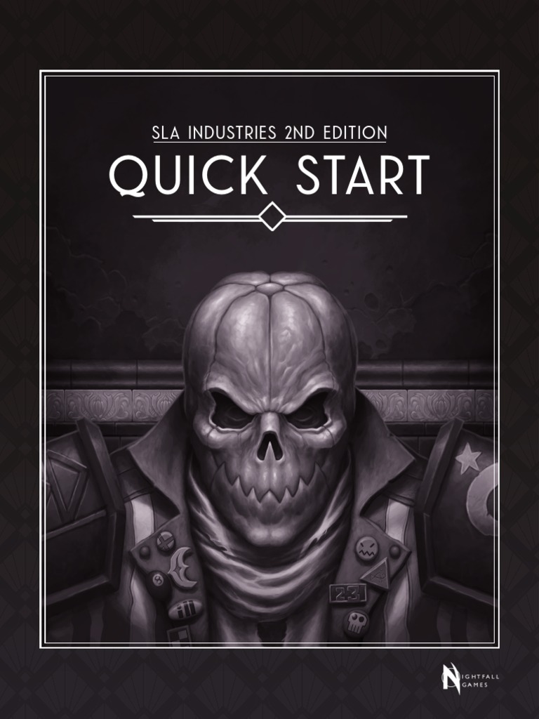 SLA Industries 2nd Edition Quick Start | PDF | Role Playing Games