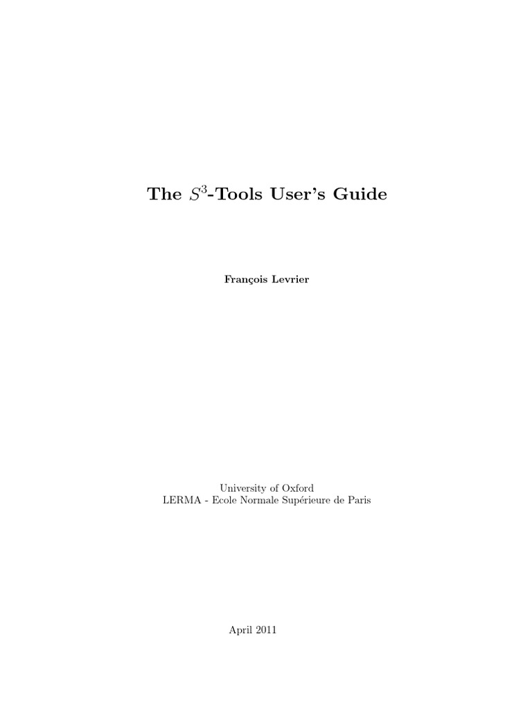 S3 Tools | PDF | Command Line Interface | Scripting Language