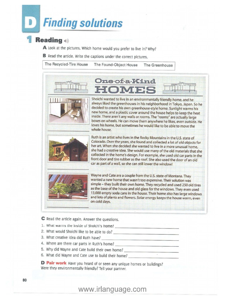 Reading Class 4 | PDF