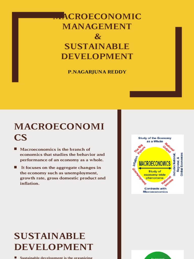 Macroeconomic Management Download Free Pdf Sustainability
