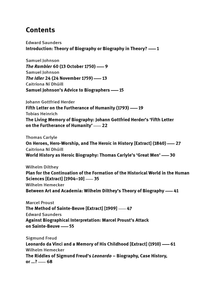 Biography Theory and Criticism | PDF | Biography | Non Fiction Literature