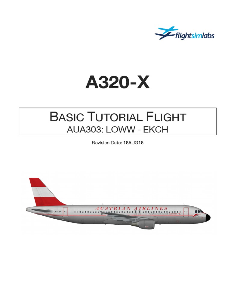 A320-X Basic Tutorial | PDF | Cockpit | Air Traffic Control