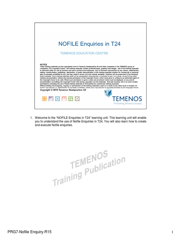 Nofile Enquiry-R15 PDF | PDF | Subroutine | Debits And Credits