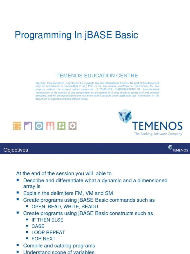 Programming Using jBASE Commands PDF | PDF | Array Data Structure ... Programming Using jBASE Commands PDF | PDF | Array Data Structure ...