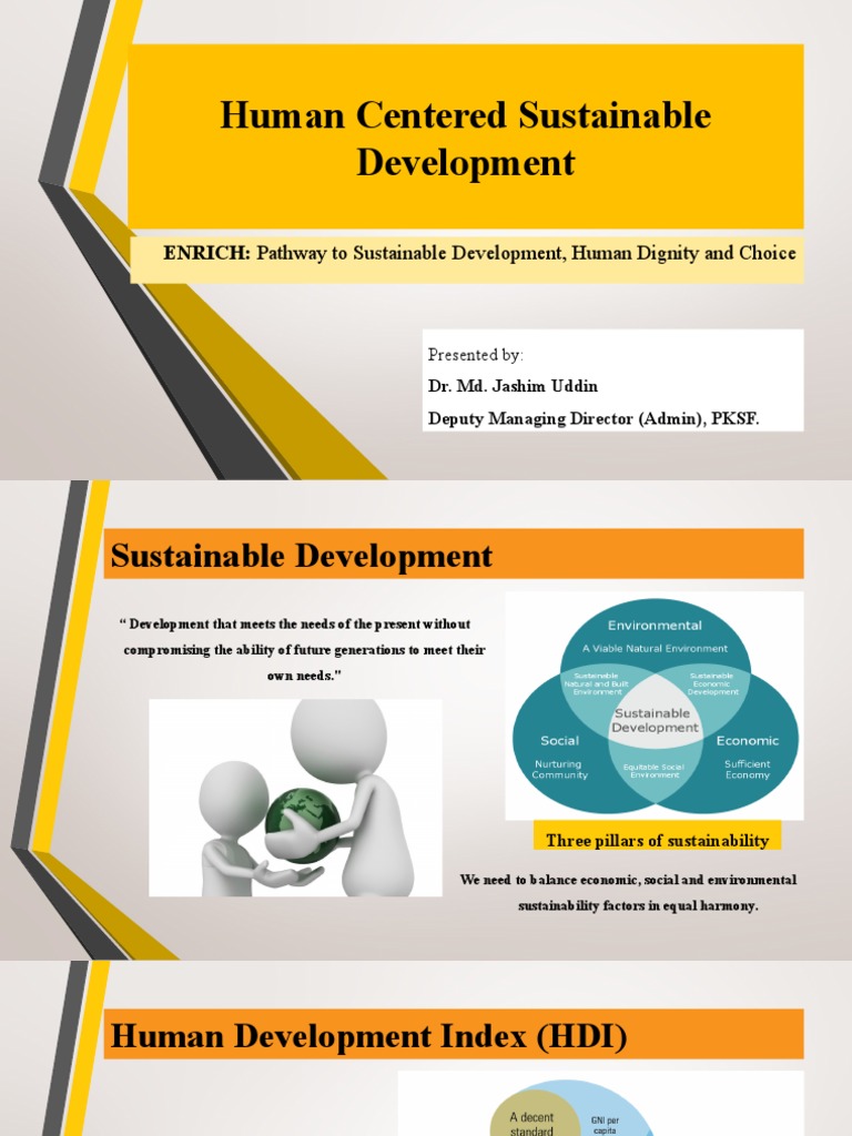 ENRICH: Pathway To Sustainable Development, Human Dignity and Choice ...