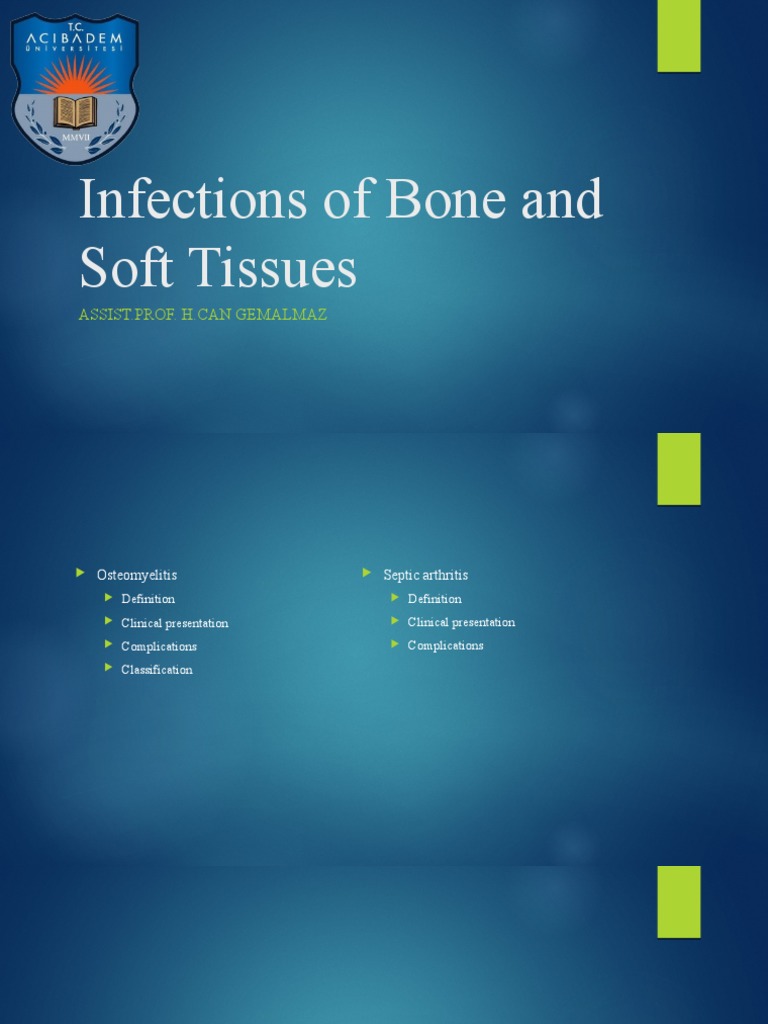 9 - Musculoskeletal Infections | PDF | Sepsis | Immunology
