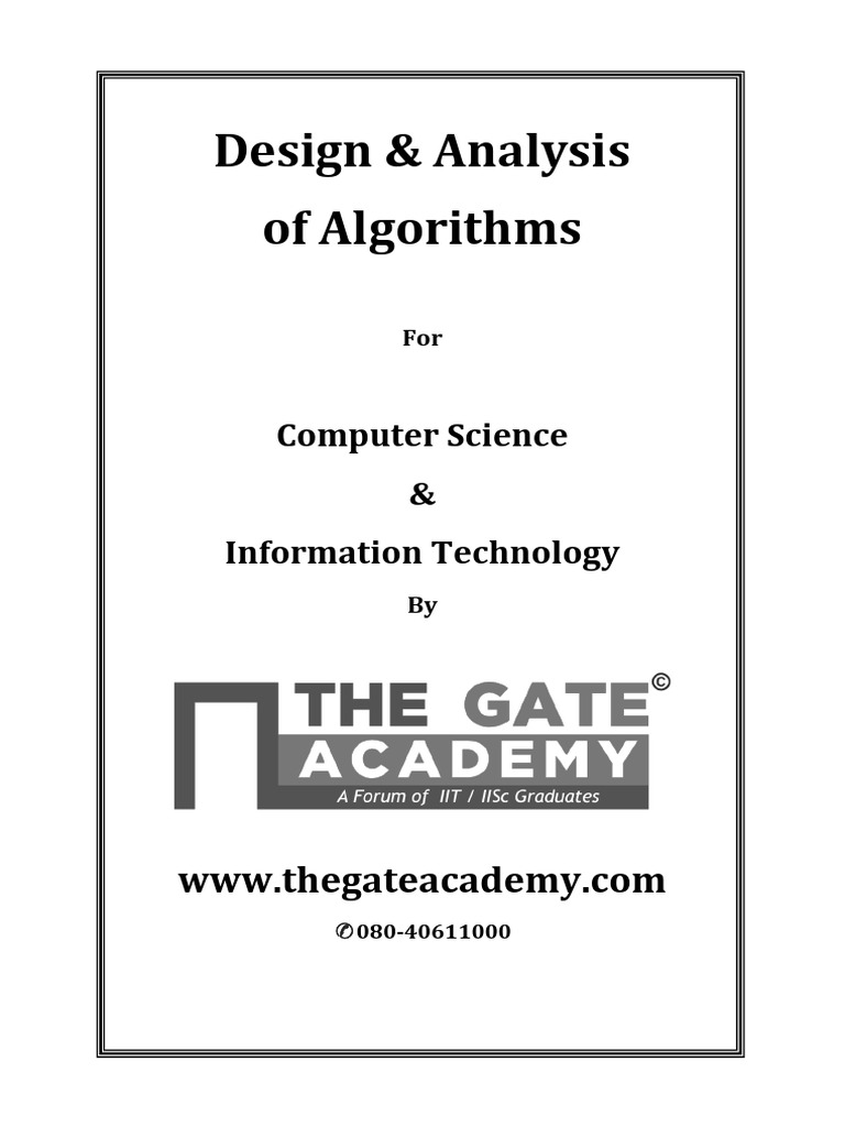 Design and Analysis of Algorithm - Webview | PDF | Algorithms And Data Structures | Computer ...