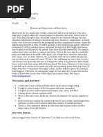 Elements of A Short Story (Grade 8) | PDF | Narration