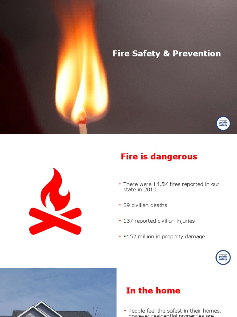 Fire Safety & Prevention | PDF | Candle | Fires