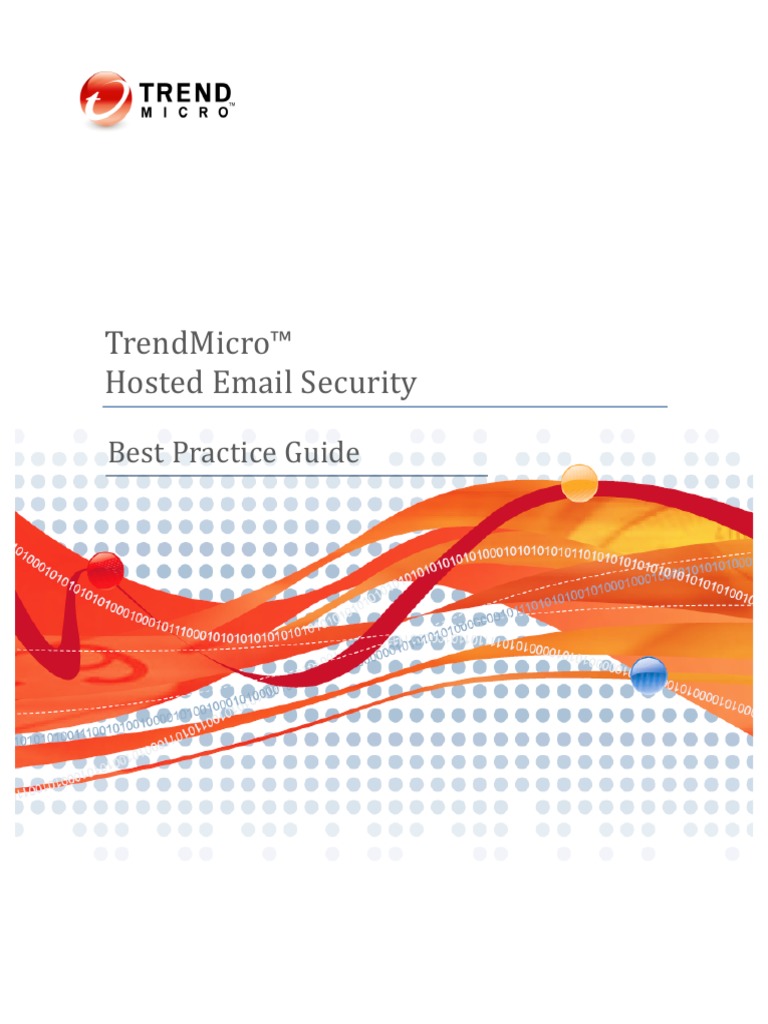 TrendMicro Hosted Email Security | PDF | Email Spam | Ransomware