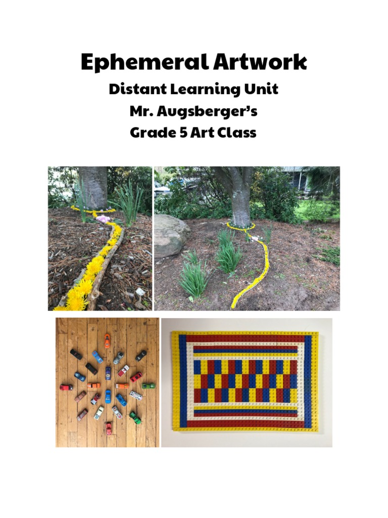 Grade 5 Ephemeral Art Lessons | PDF | Symmetry | Brainstorming