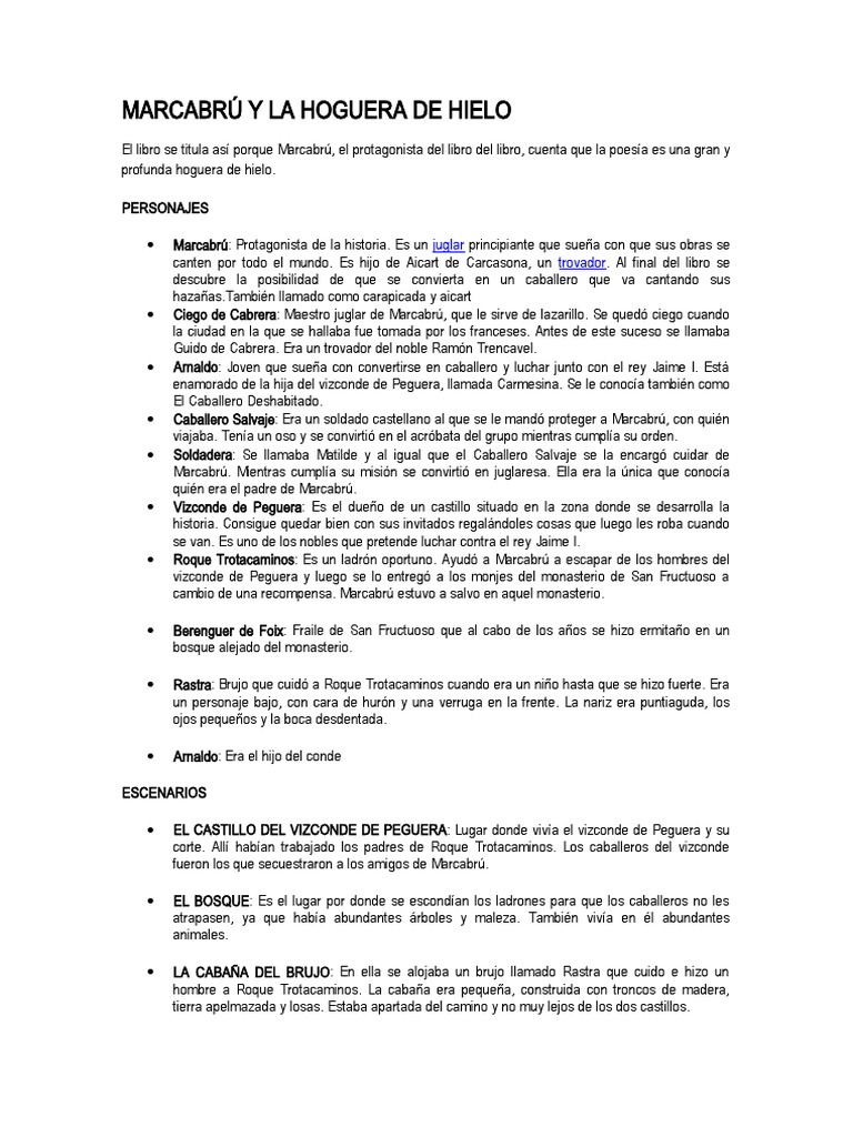 Marcabrú y La Hoguera de Hielo | PDF | Caballero