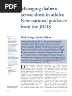 ADA Management Adults DKA - UpToDate | PDF | Hyperglycemia | Diabetes