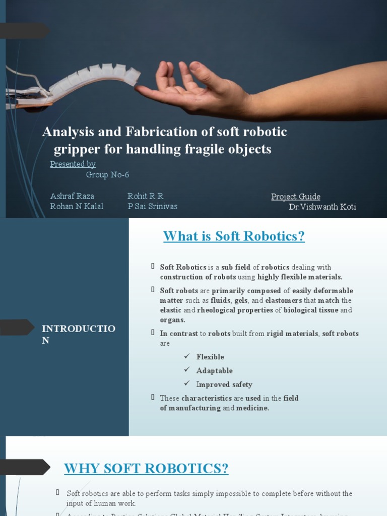8th Sem Project, GROUP-6 | PDF | Actuator | Robotics