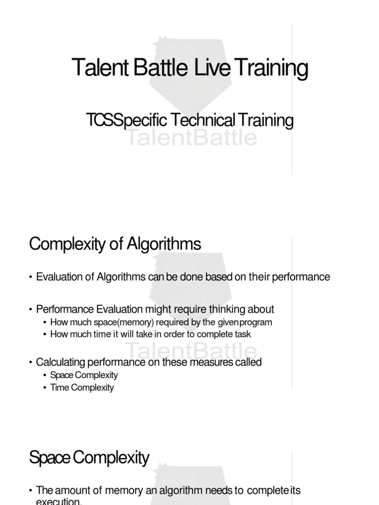 Technical Questions | PDF | Time Complexity | Software Engineering