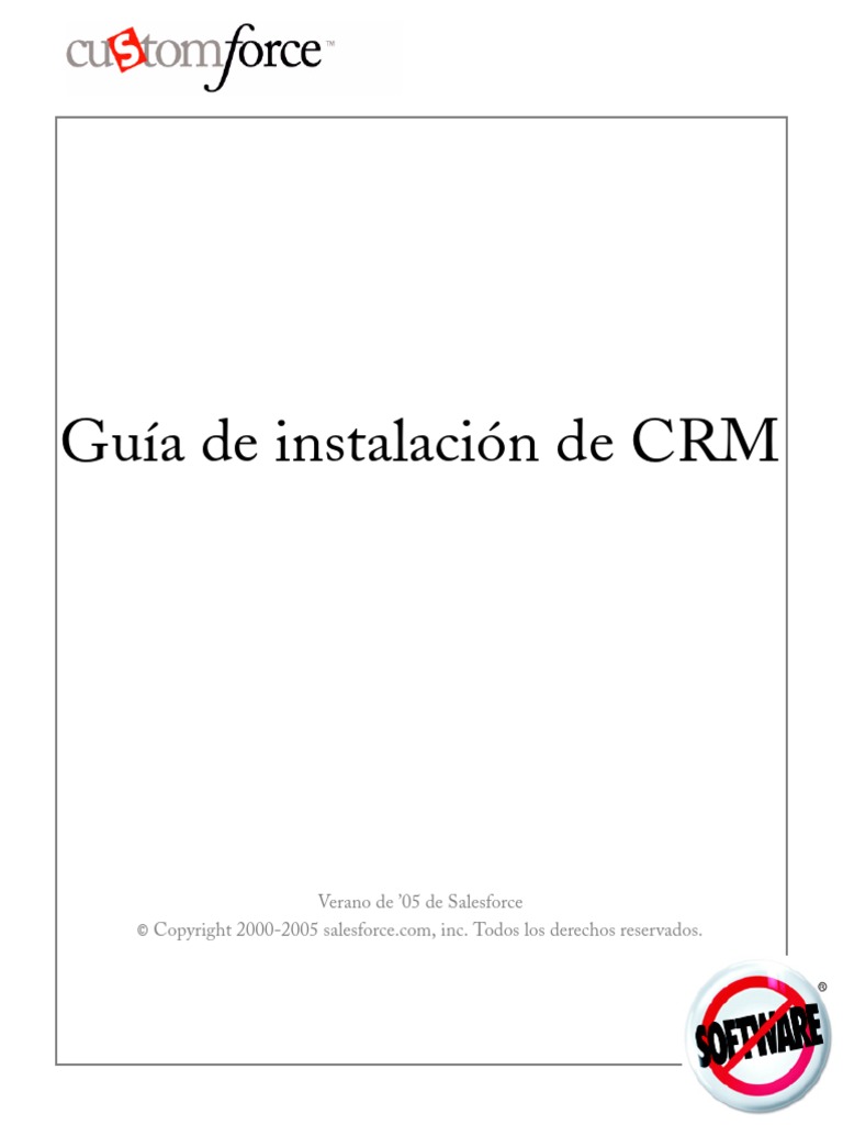 Salesforce CRM Guia de Implementacion | PDF | Usuario (informática) | Contraseña