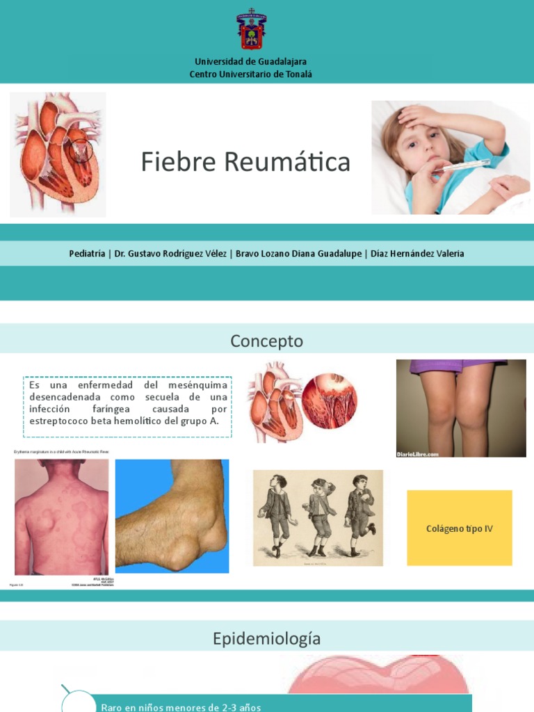 Fiebre Reumática | PDF | Especialidades Medicas | Medicina CLINICA