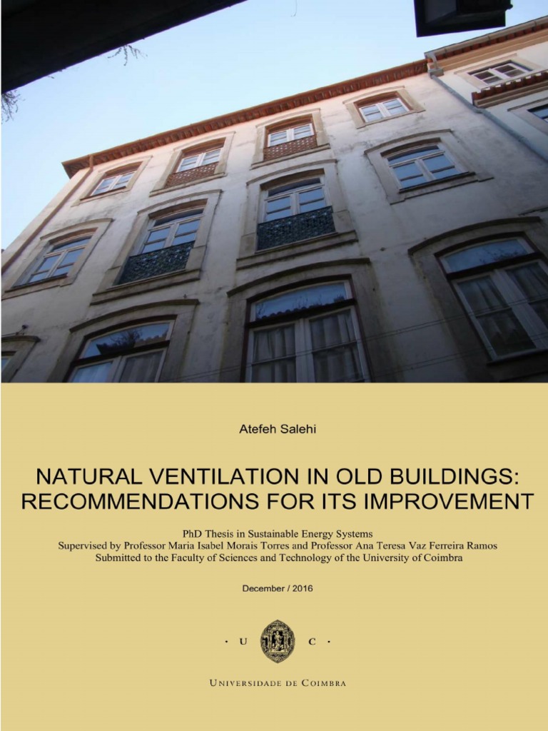 Natural Ventilation in Old Buildings | PDF | Ventilation (Architecture ...