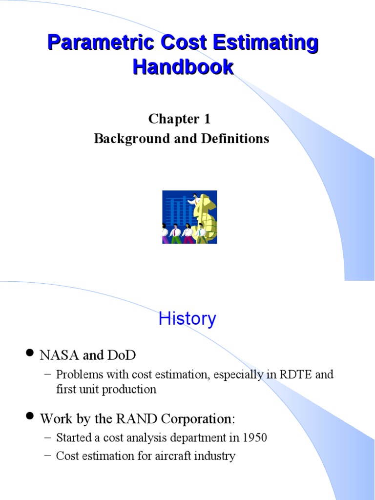 Parametric Cost Estimating Guide | PDF | Risk | Risk Management