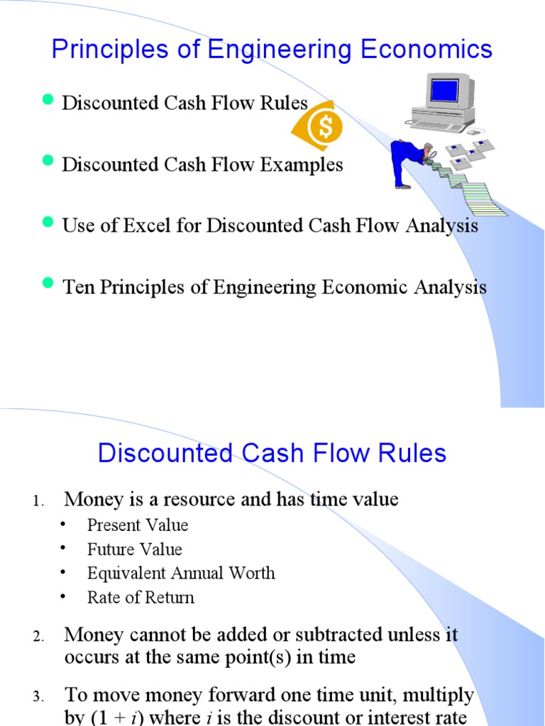 Principles of Engineering Economics | PDF | Present Value | Discounting