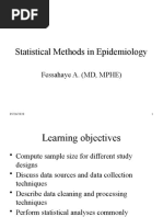 OpenEpi Sample Size Calculator Guide | PDF | Standard Error | Sampling ...