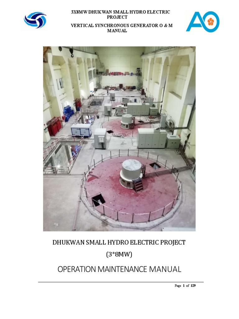 Genrator Manual | PDF | Bearing (Mechanical) | Electric Generator