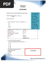 Contoh Latihan Soal Utul UNS | PDF