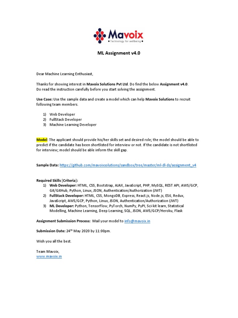 ML Assignment v4 | PDF